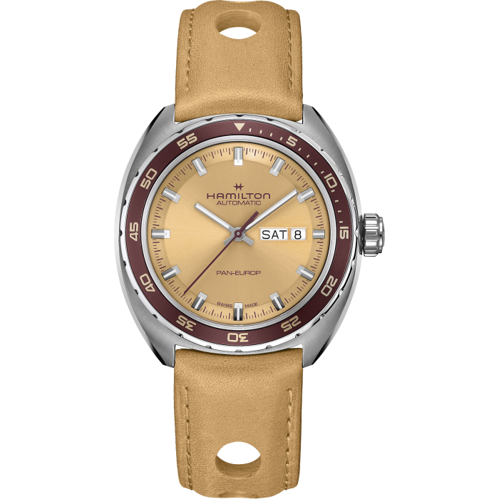 HAMILTON DAY DATE PAN EUROP AUTO 42MM – Romantique Jewelers